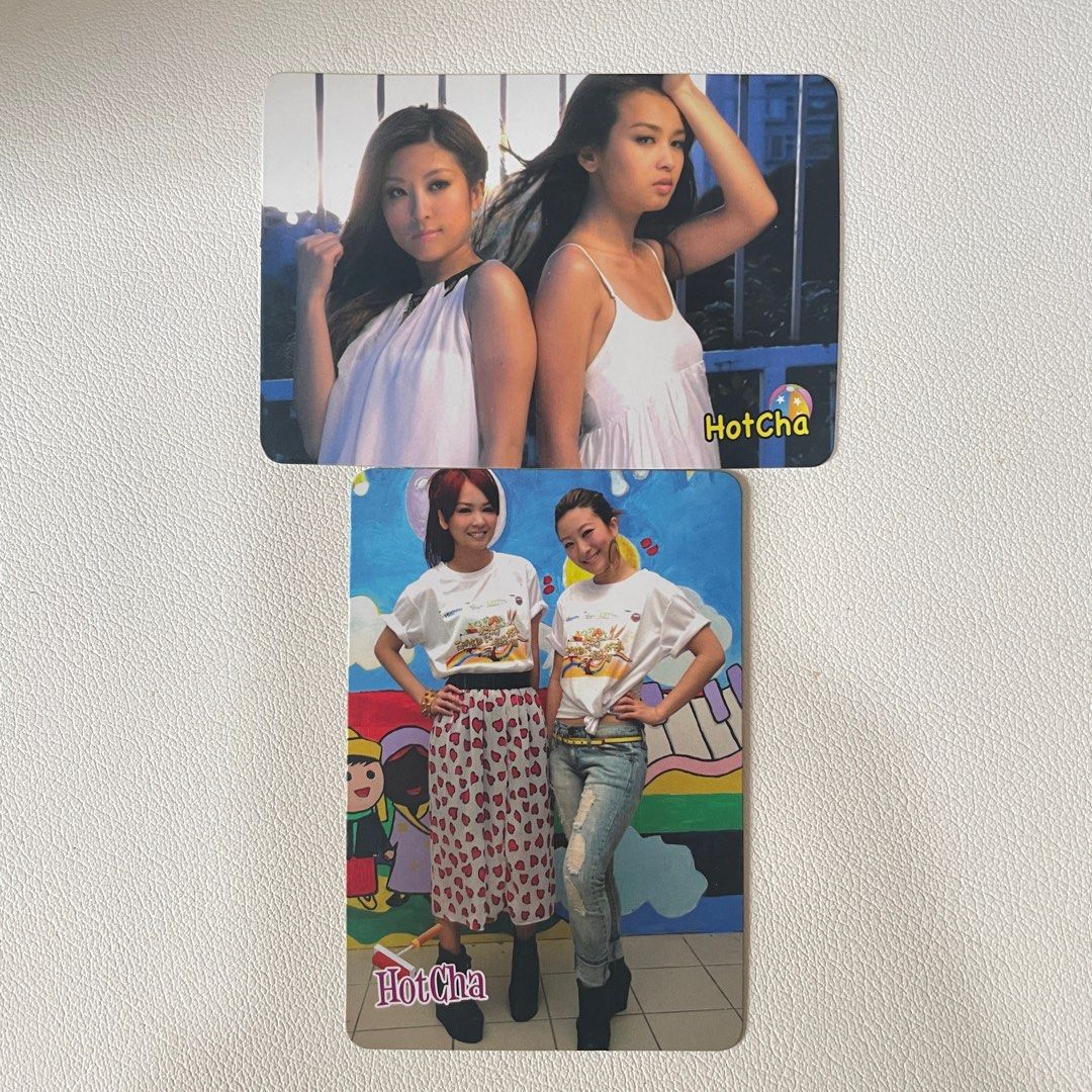 【自行出價】hotcha 張紋嘉 張惠雅 黎美言@yes card, 興趣及遊戲, 收藏品及紀念品, 明星周邊 - Carousell