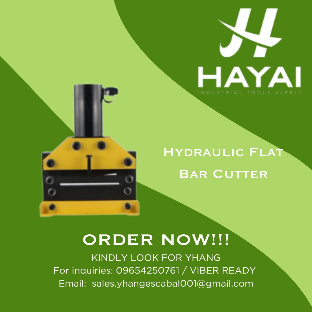 Hydraulic Flat Bar Cutter, Commercial & Industrial, Construction Tools ...