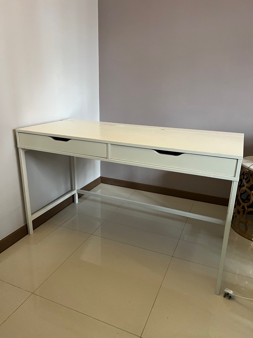 Ikea Alex study table, Furniture & Home Living, Furniture, Tables ...