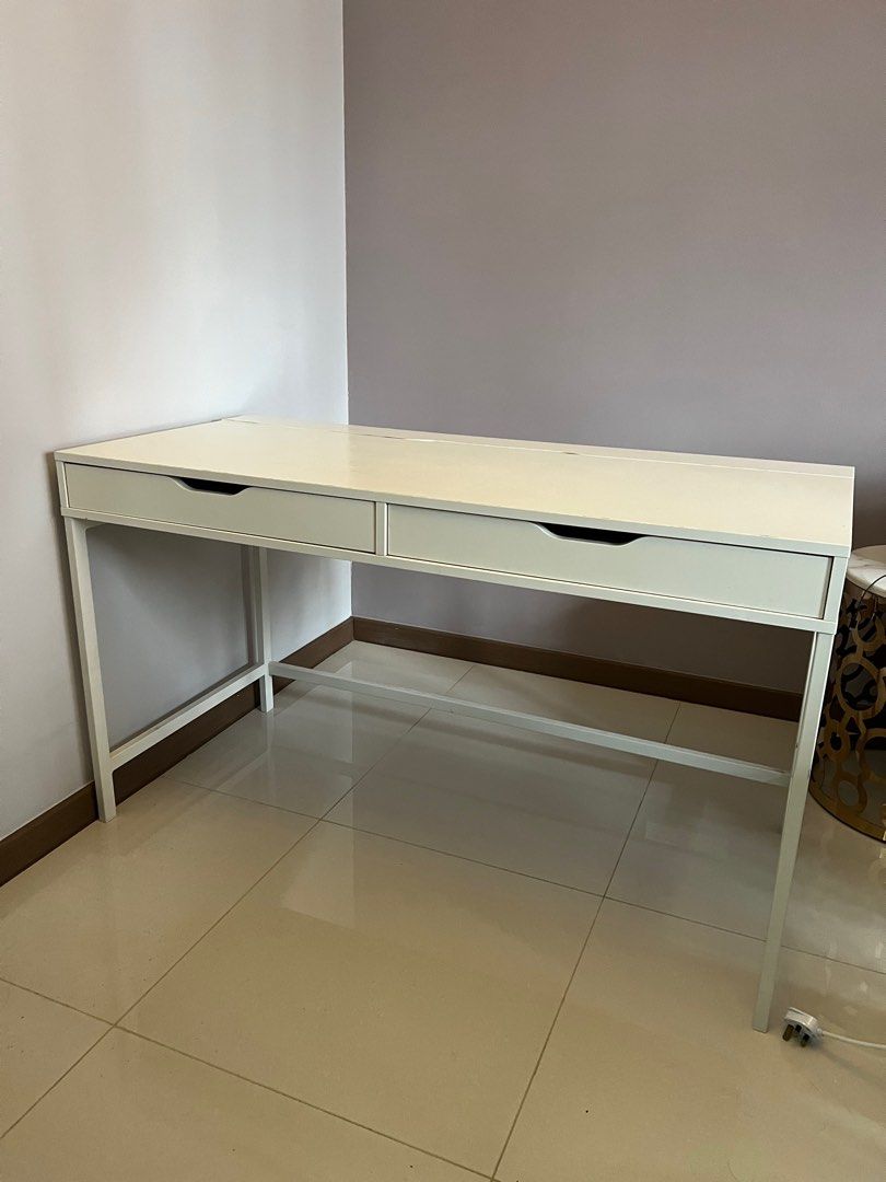 Ikea Alex study table, Furniture & Home Living, Furniture, Tables ...