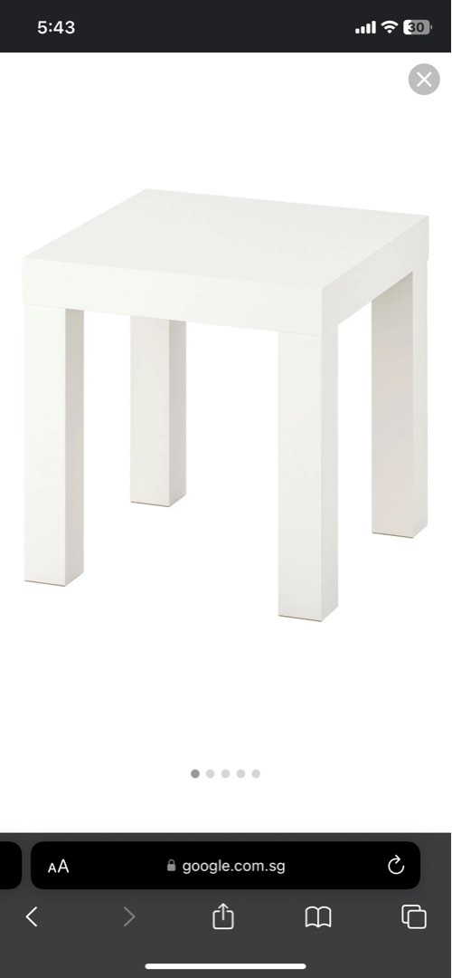 IKEA Table, Furniture & Home Living, Furniture, Tables & Sets on Carousell