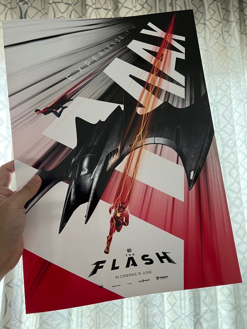 IMAX Poster - The Flash 2023, Hobbies & Toys, Collectibles ...