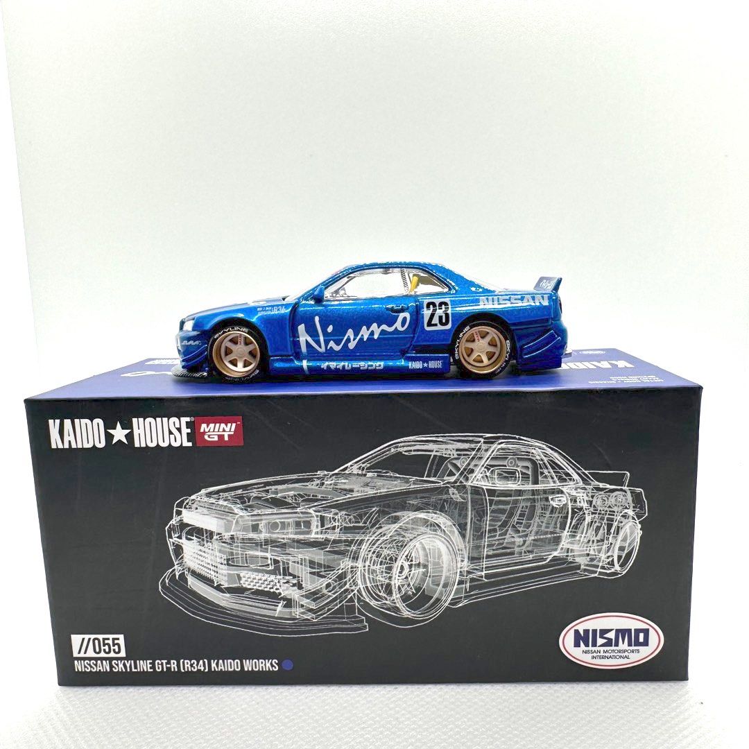 [SOLD] Kaido House x Mini GT Nissan R34 GT-R NISMO Chase, Hobbies ...