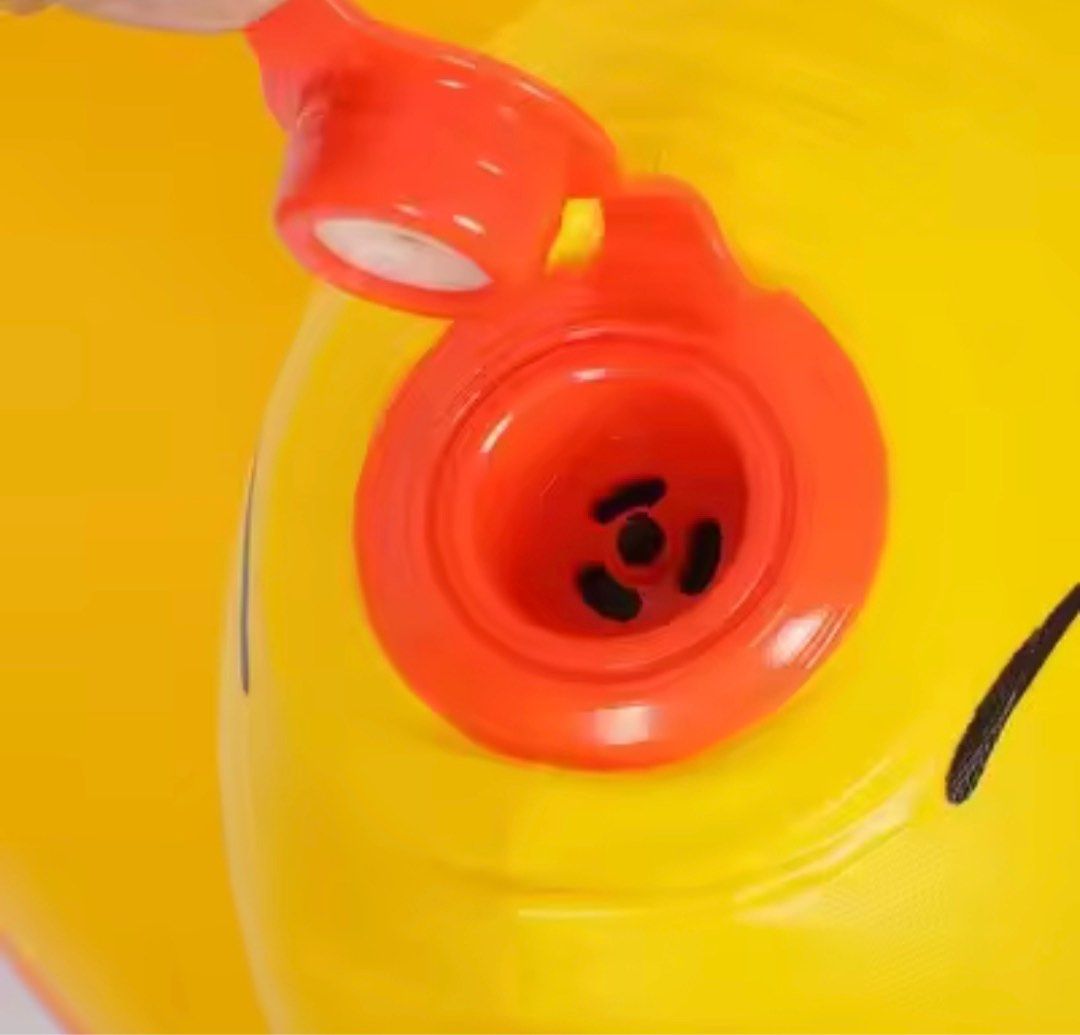 Inflatable duck sofa (built-in air pump), Babies & Kids, Baby Nursery ...