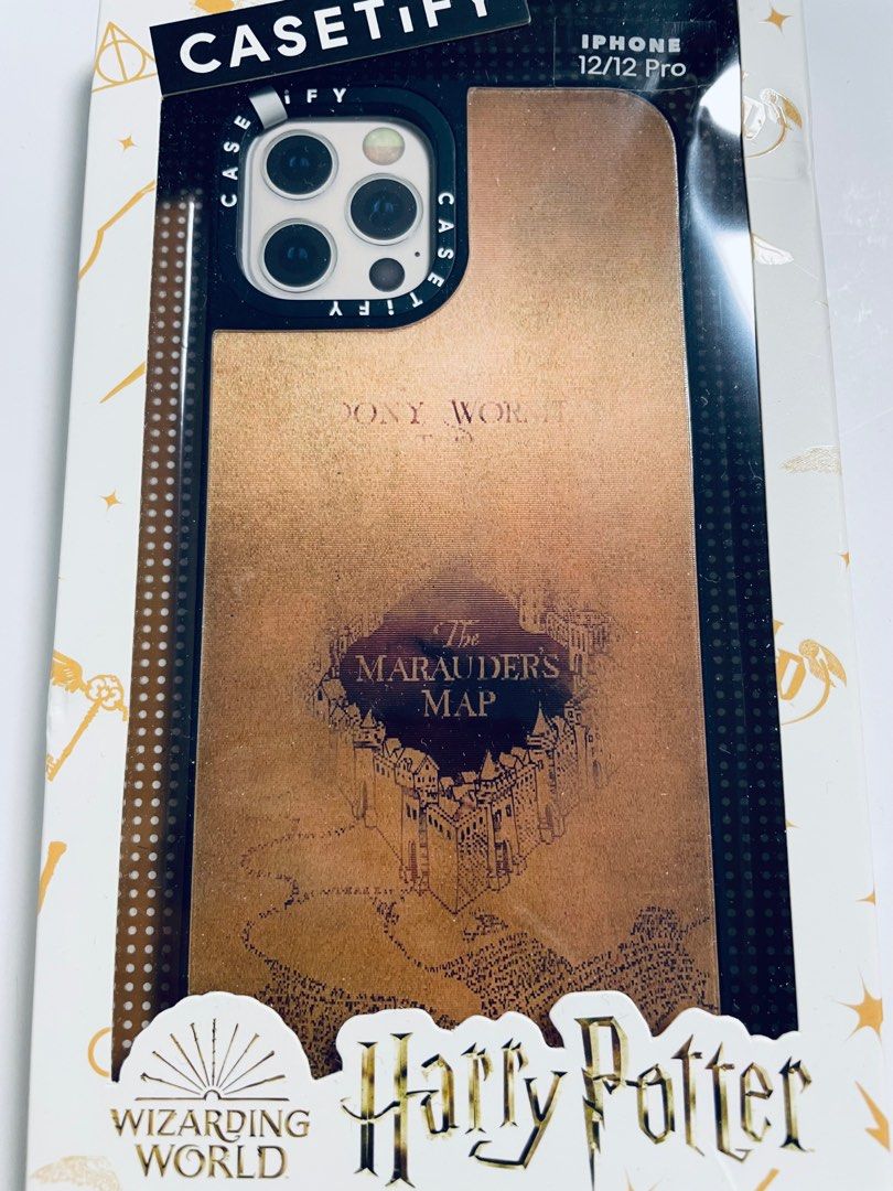 iPhone 12/ 12 pro Casetify feat Harry Potter Marauder's Map Lenticular ...