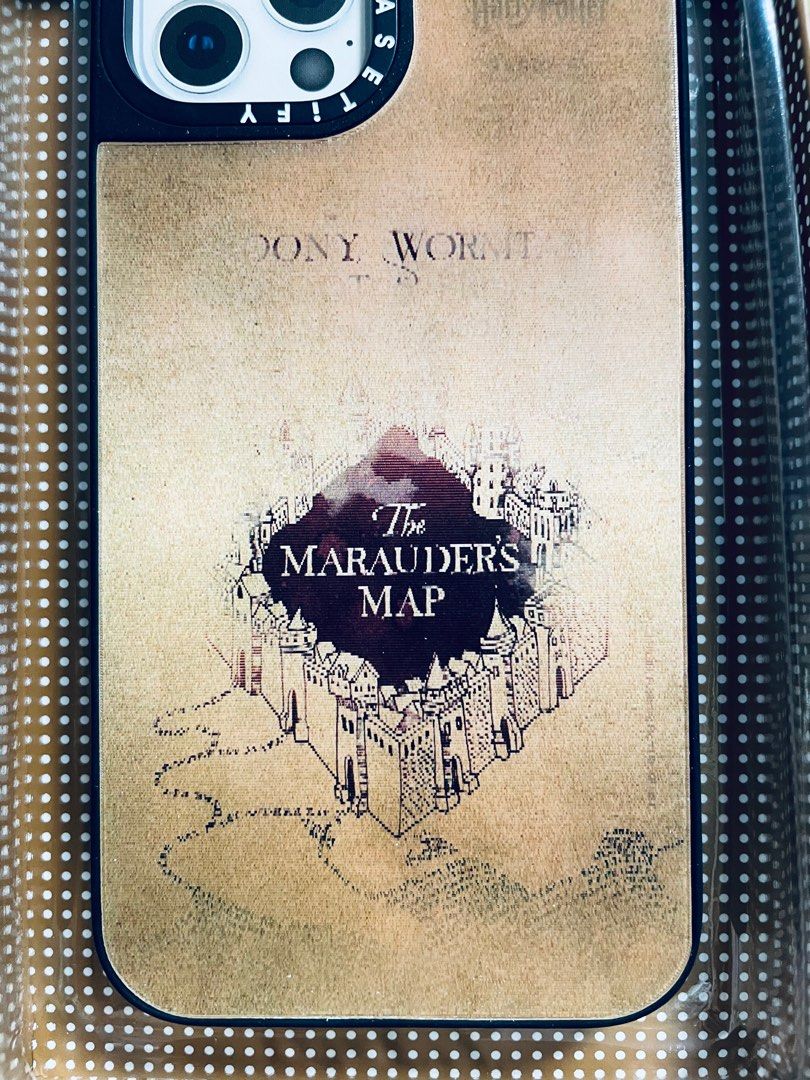iPhone 12/ 12 pro Casetify feat Harry Potter Marauder's Map Lenticular ...