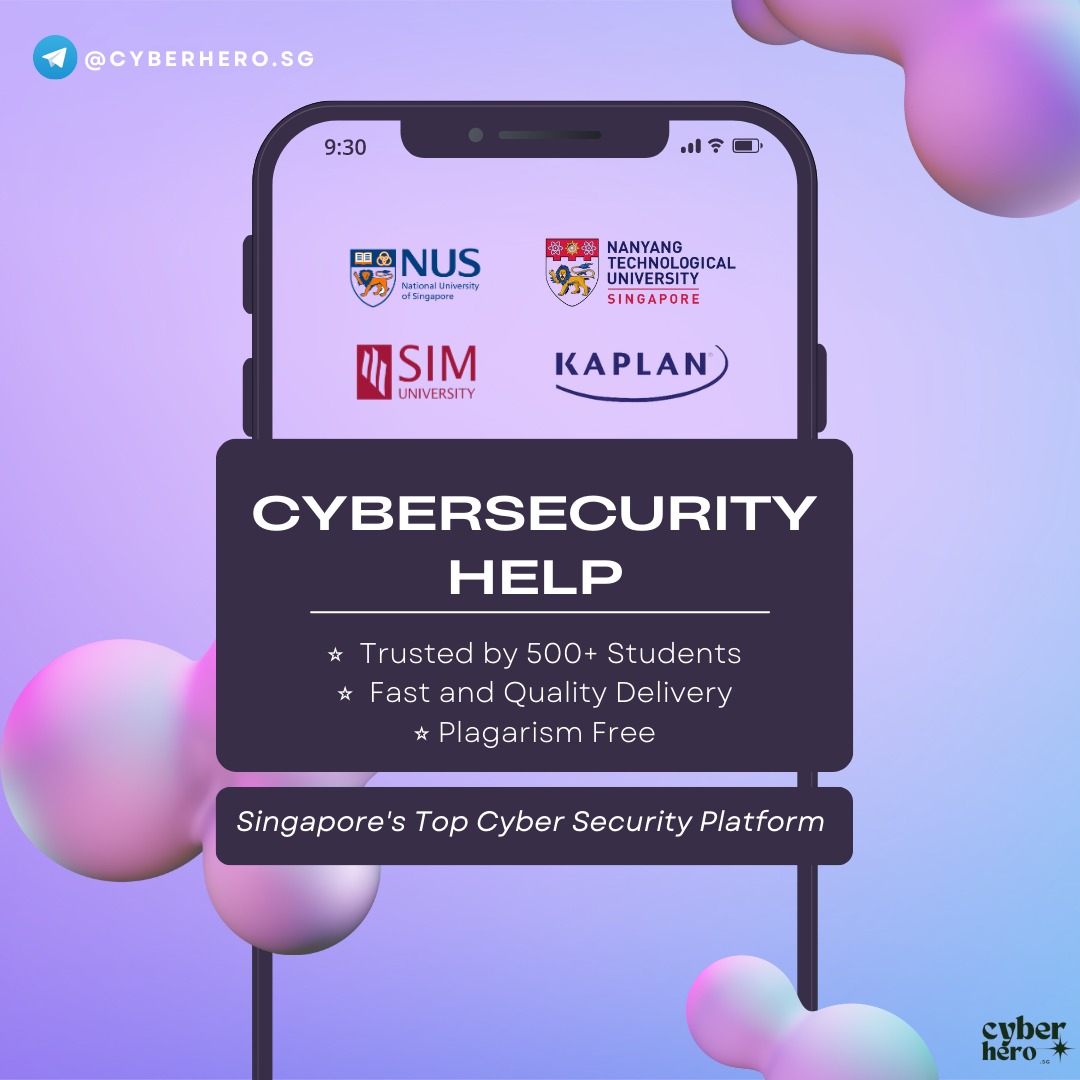 IT Assignment / Cybersecurity / Cyber Security / Report / Assignment ...