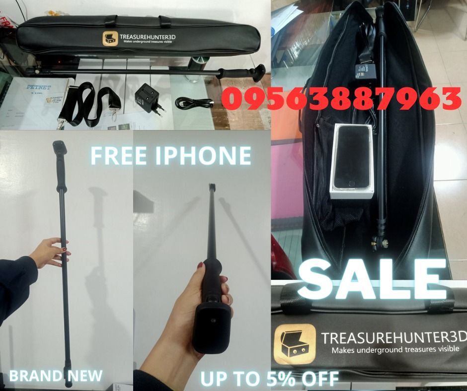 ITRESURE HUNTER 3D IMAGING SCANNER DETECTOR 25m depth and 80ft on Carousell