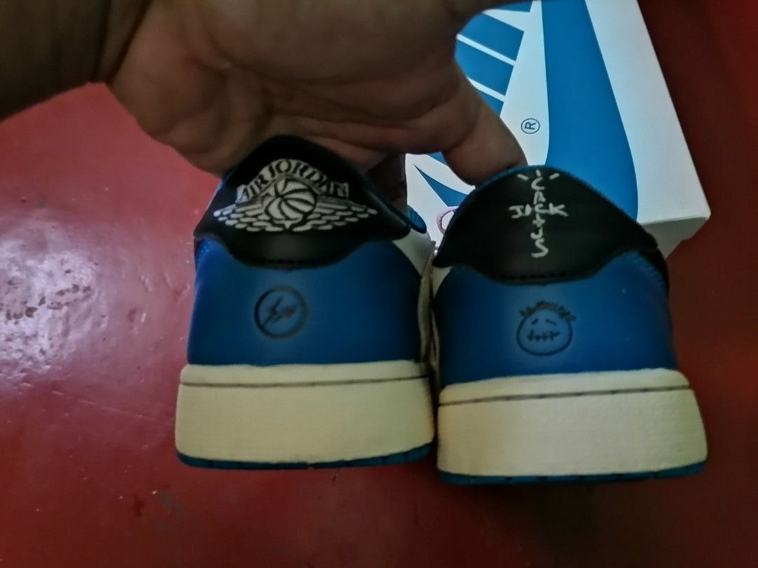 J1 Low Traviss Scott x Fragments on Carousell