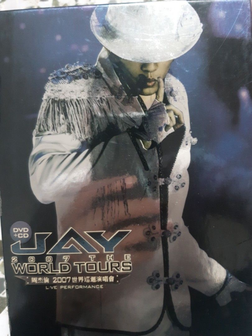 Jay Chou 2007 World tour DVD+VCD & Fantasy EP, Hobbies & Toys, Music ...