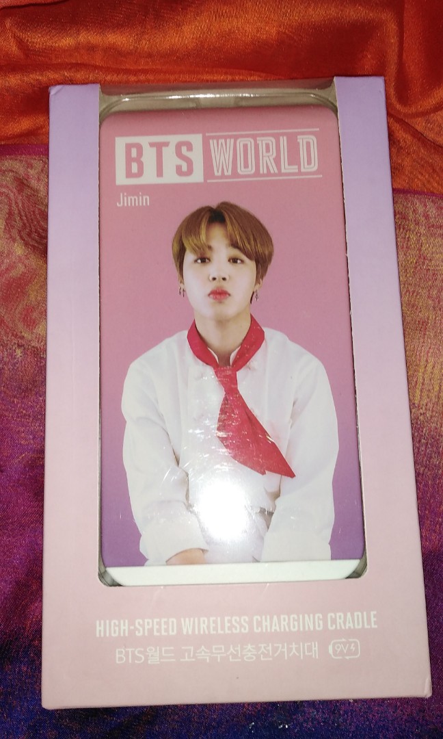 Jimin BTS world Wireless charger on Carousell