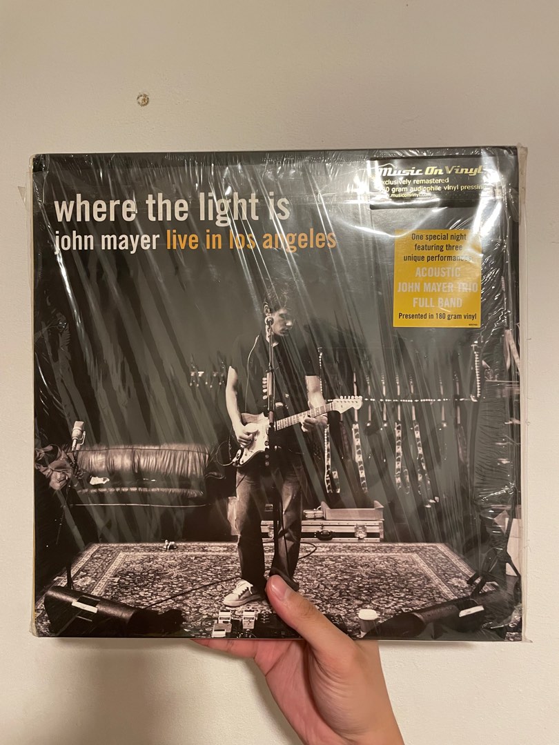 john mayer where the light is live in los angeles vinyl on Carousell