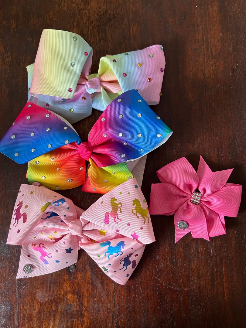 Jojo Siwa Bows/ Jojo Bows, Women's Fashion, Watches & Accessories, Hair ...
