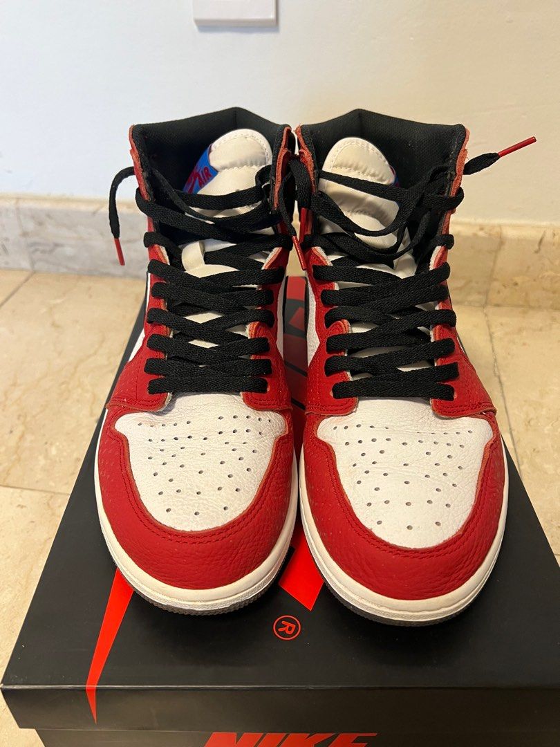 Jordan 1 Spider-man OG, Men's Fashion, Footwear, Sneakers on Carousell