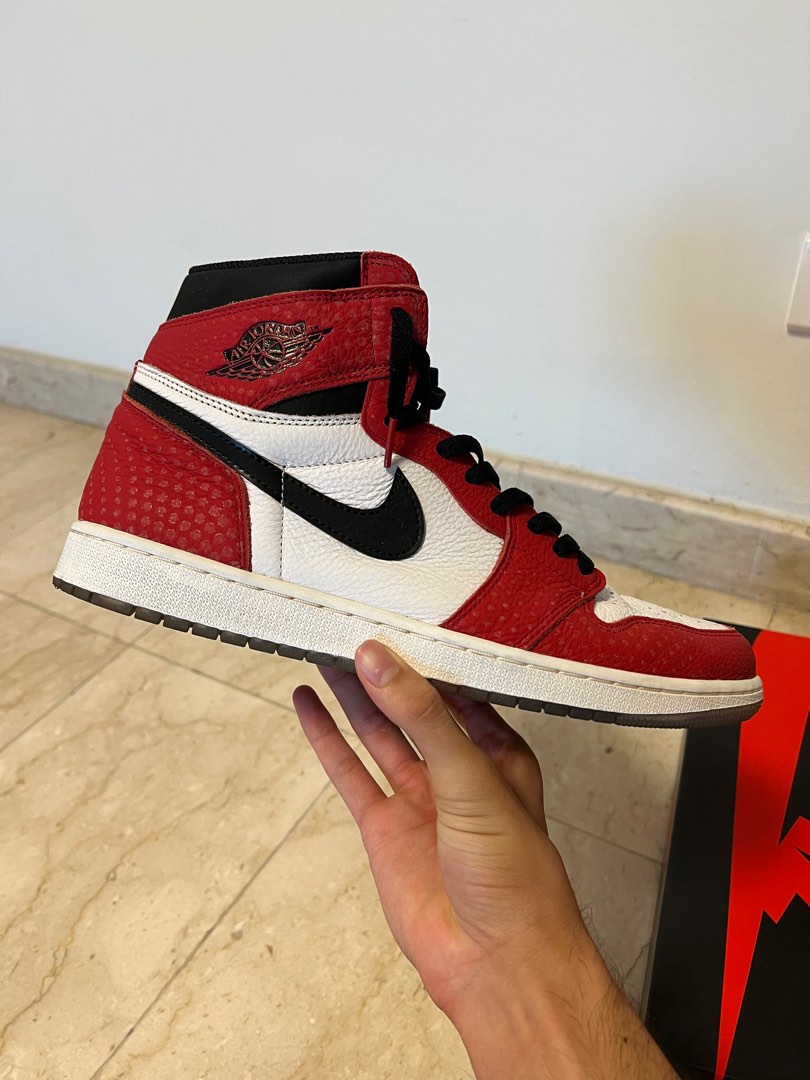 Jordan 1 Spider-man OG, Men's Fashion, Footwear, Sneakers on Carousell
