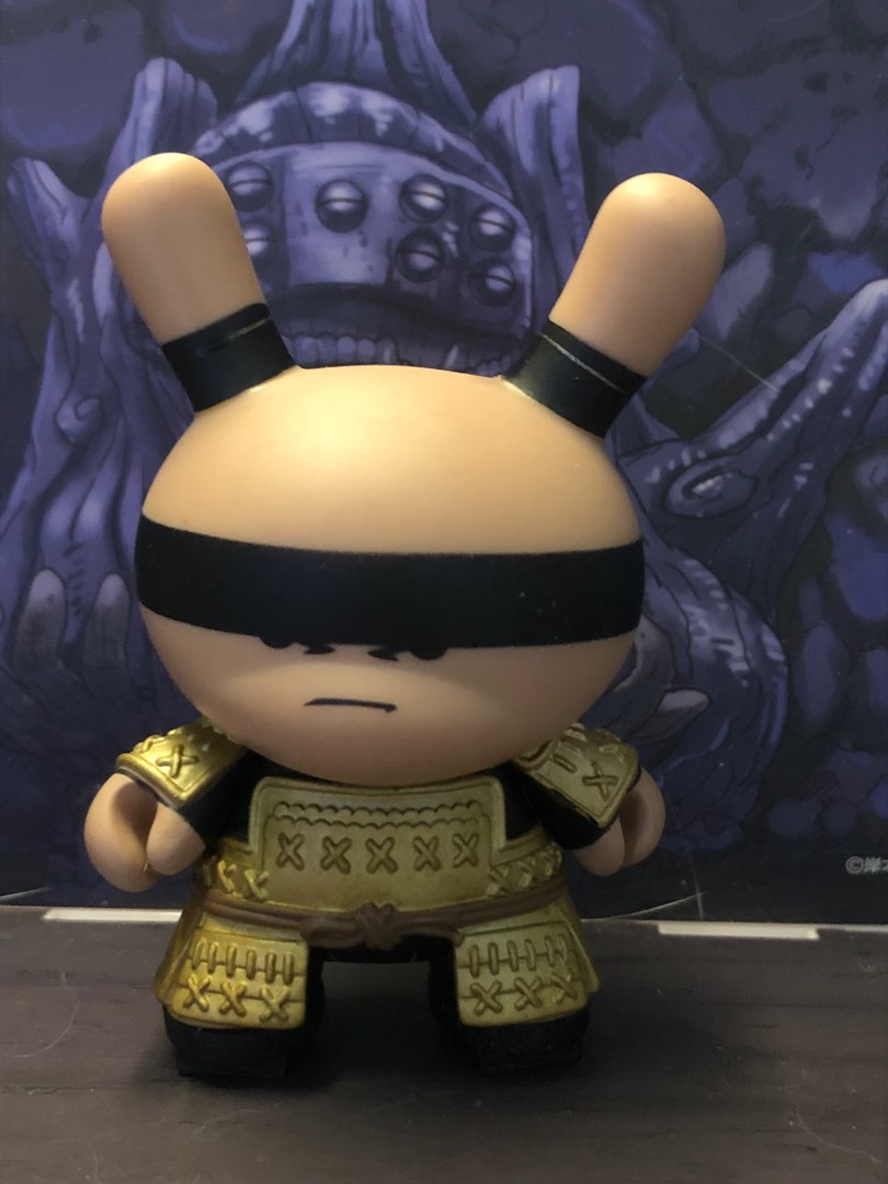 Kidrobot Huck Gee Gold Life Kabuki on Carousell