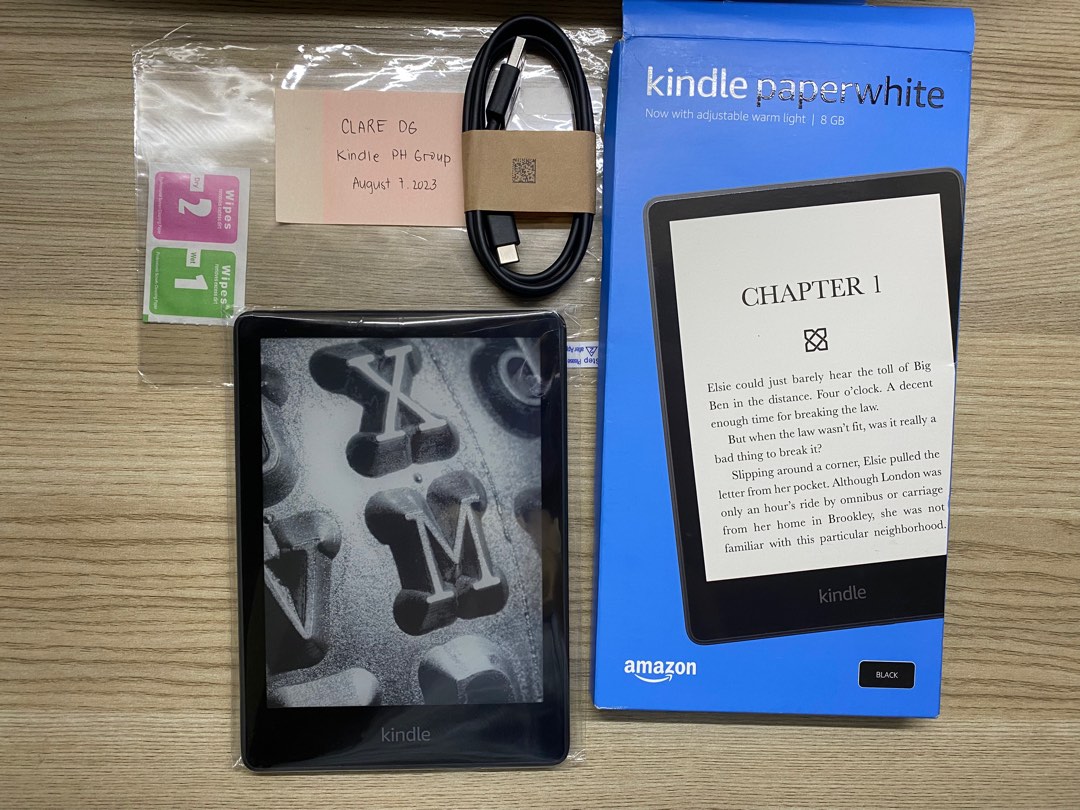 Kindle Paperwhite 5 11th Gen 8GB Black on Carousell