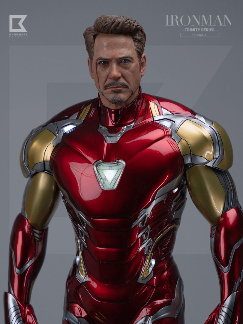 Knowhere Studios Iron Man 1/3 movie realistic scale Statue, Hobbies ...