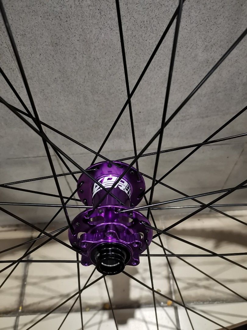 Koozer wheel 29 inches TA front wheel with Maxxis tire, 29x2.4. Thru ...