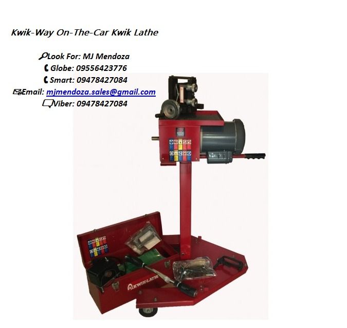 Kwik-Way On-The-Car Kwik Lathe, Commercial & Industrial, Industrial ...