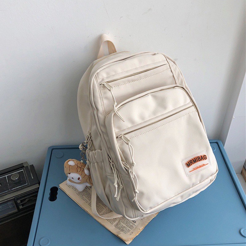 Large Capacity Korean Backpack White on Carousell