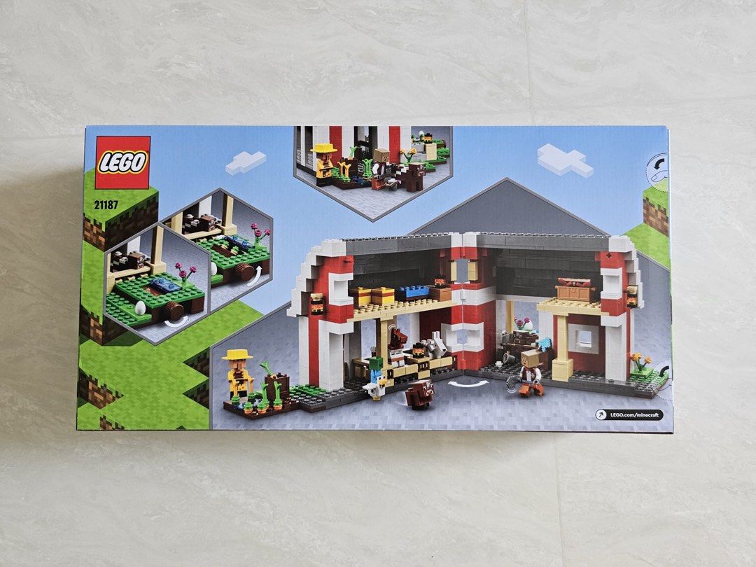 LEGO 21187 Minecraft The Red Barn, Hobbies & Toys, Toys & Games on ...