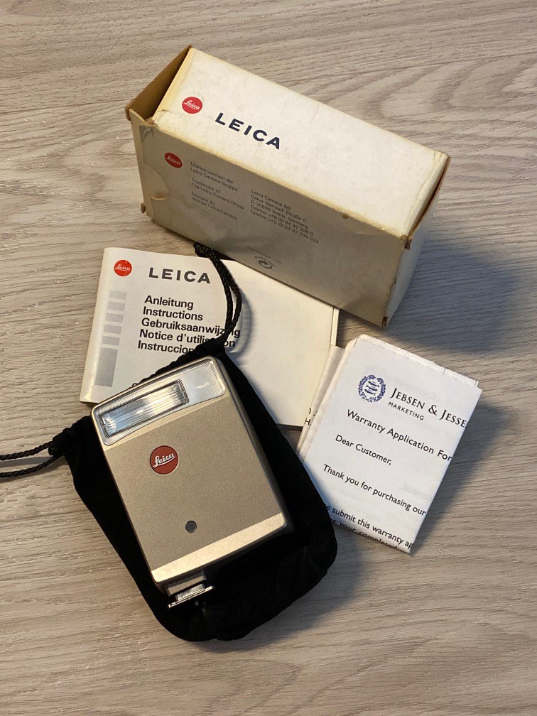 Leica CF Flash for Minilux 35mm film camera, Photography, Photography ...