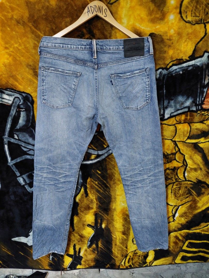 Levis 502 made and crafted selvedge big (E) size w34 l41 on Carousell