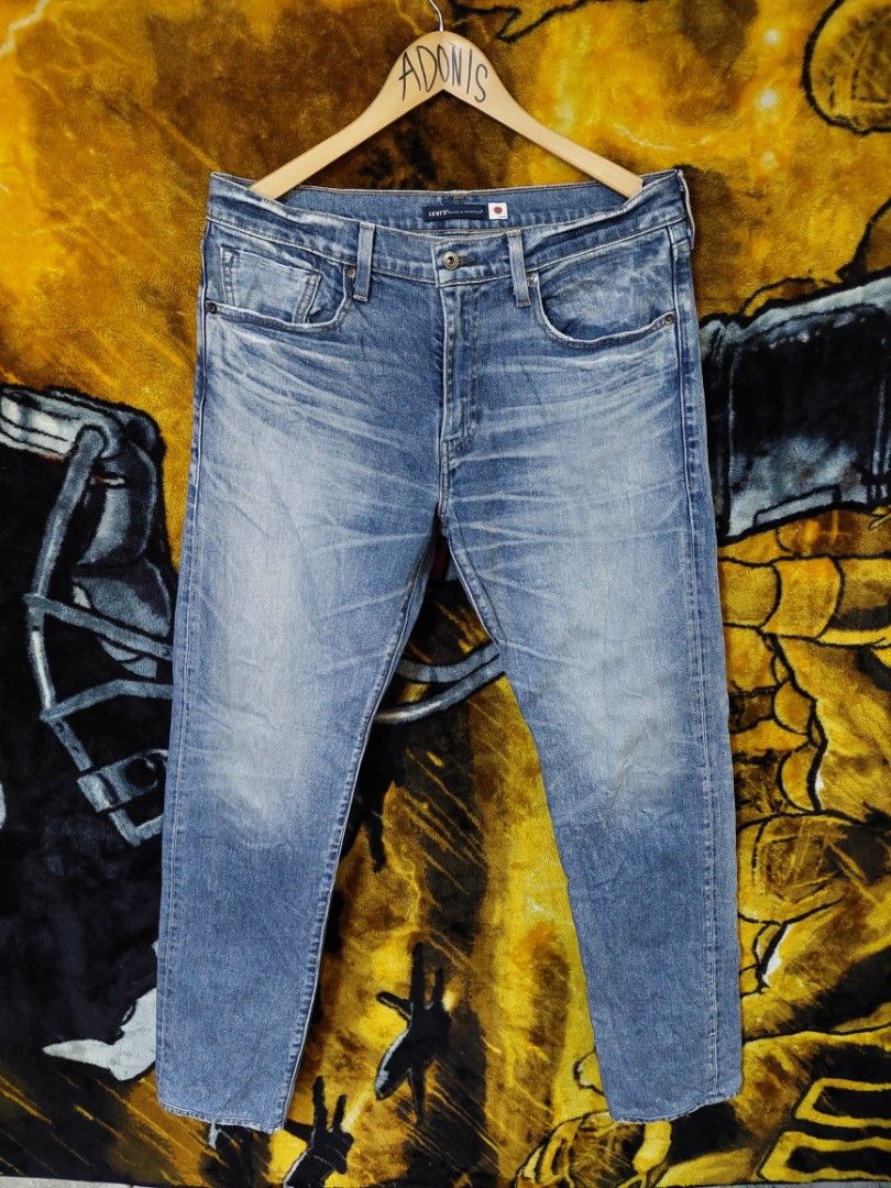 Levis 502 made and crafted selvedge big (E) size w34 l41 on Carousell