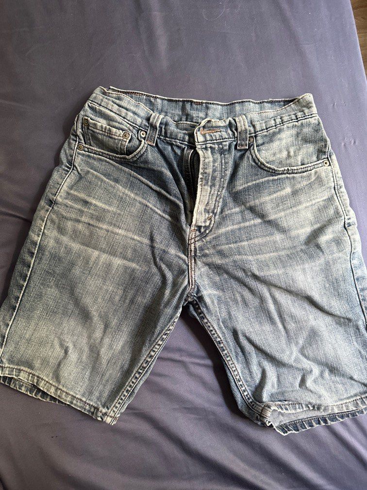 Levi's 505 Denim berms, Men's Fashion, Bottoms, Jeans on Carousell
