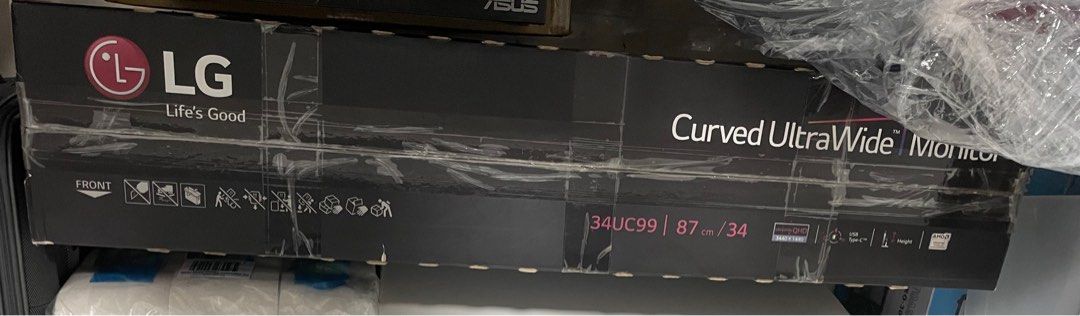 LG Curved UltraWide Monitor Computers Tech Parts Accessories Monitor Screens On Carousell