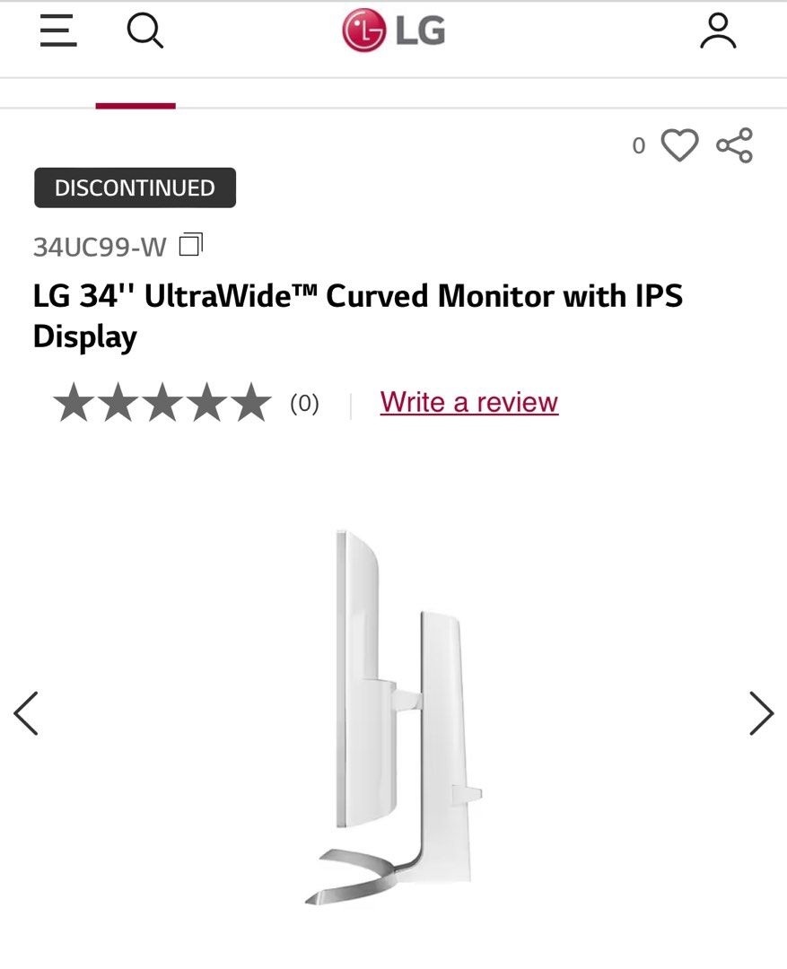 LG Curved UltraWide Monitor Computers Tech Parts Accessories Monitor Screens On Carousell