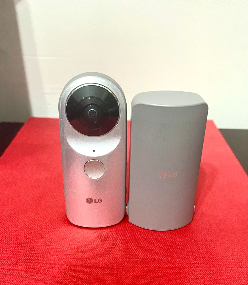 LG R105 360 Degree Camera, Photography, Cameras on Carousell