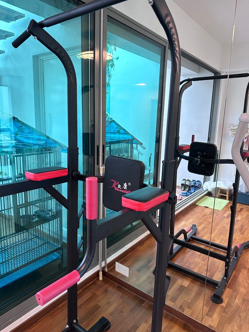 Lifting Stations Exercise Gym Pull Up Tower, Sports Equipment, Exercise & Fitness, Cardio ...