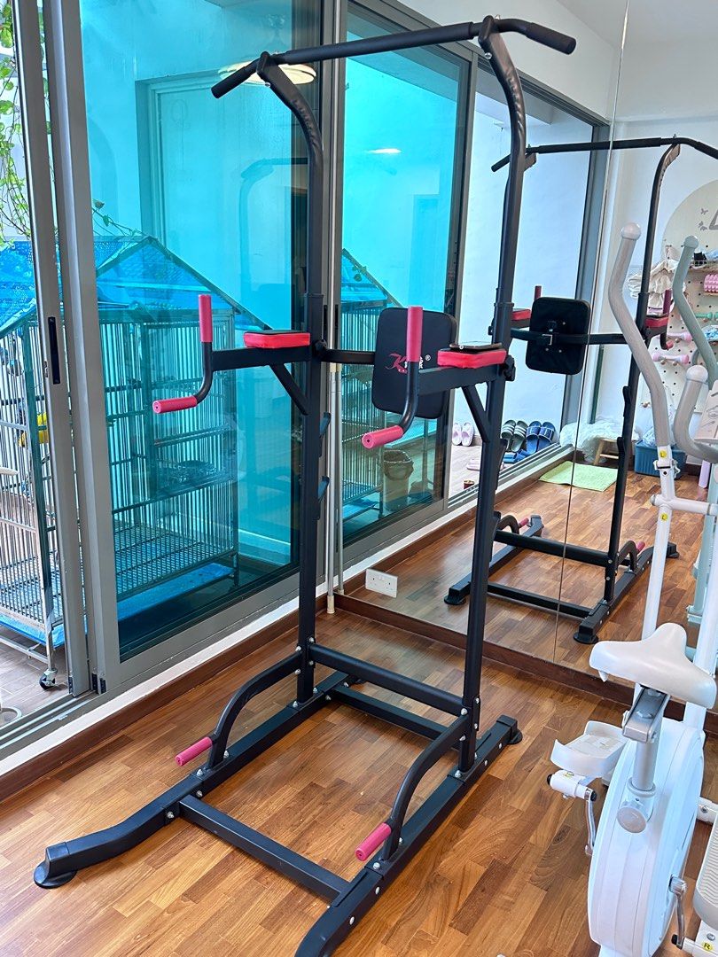 Lifting Stations Exercise Gym Pull Up Tower, Sports Equipment, Exercise & Fitness, Cardio ...