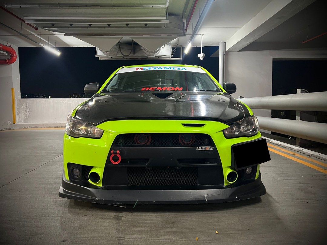 Lime Green Lancer Ex, Cars, Car Rental on Carousell