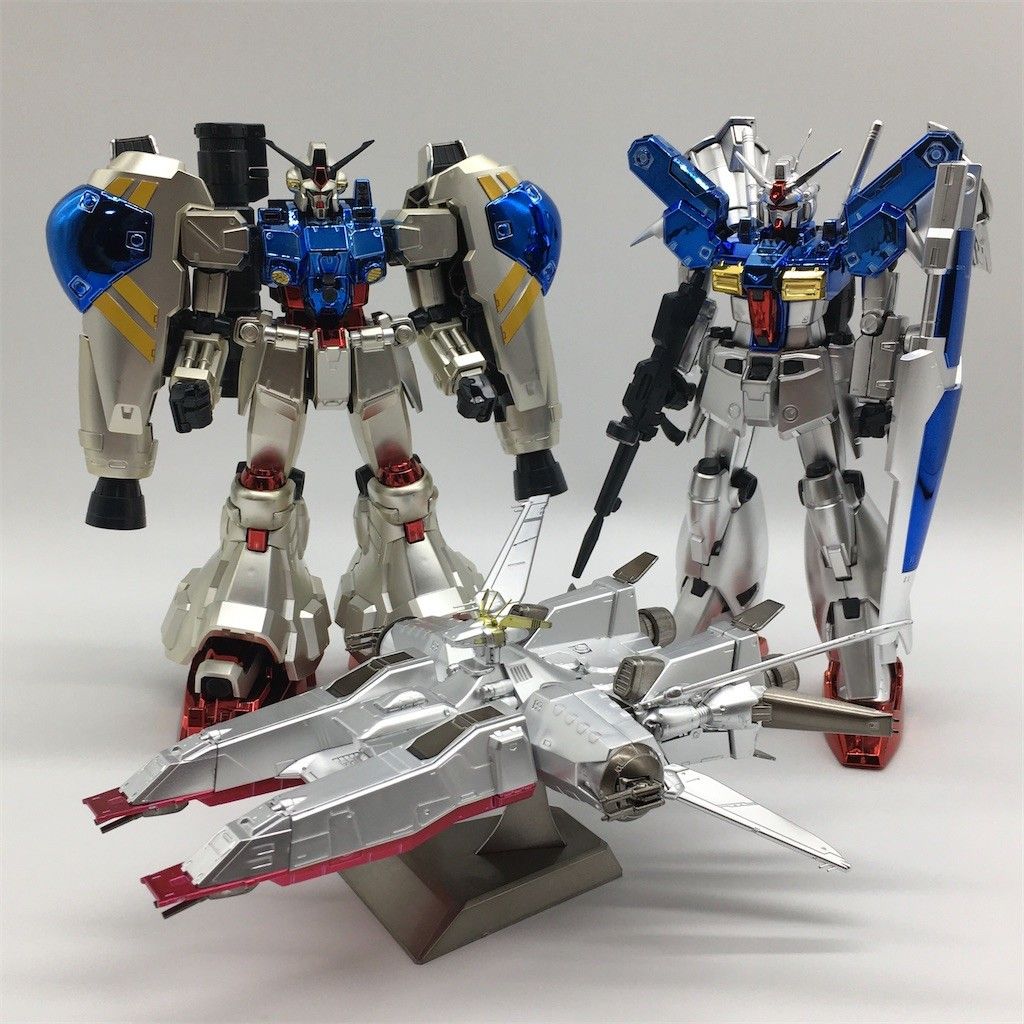Limited Coated Gundam Ex model Ship mobile ship Albion coating color ...