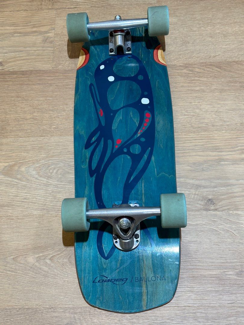 Loaded Ballona - Moby - Deck only cruiser Surfskate longboard ...