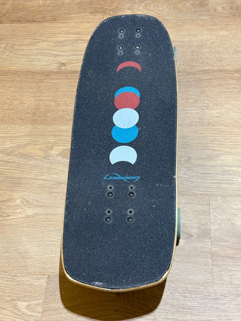 Loaded Ballona - Moby - Deck only cruiser Surfskate longboard ...