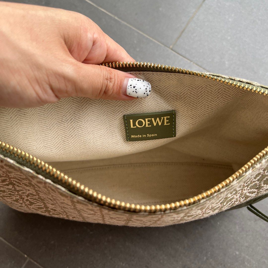 Loewe Oblong Pouch Anagram, Luxury, Bags & Wallets on Carousell