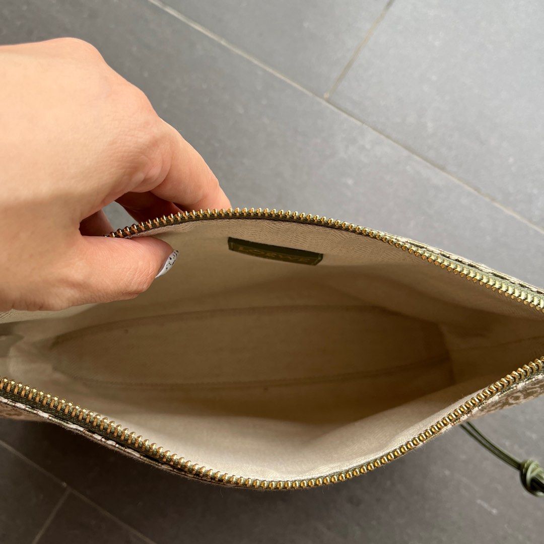 Loewe Oblong Pouch Anagram, Luxury, Bags & Wallets on Carousell