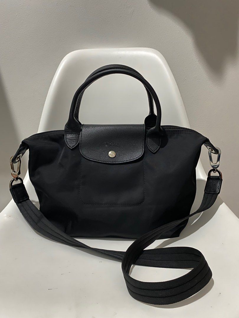 Longchamp neo small tali panjang auth original ori authentic, Barang ...