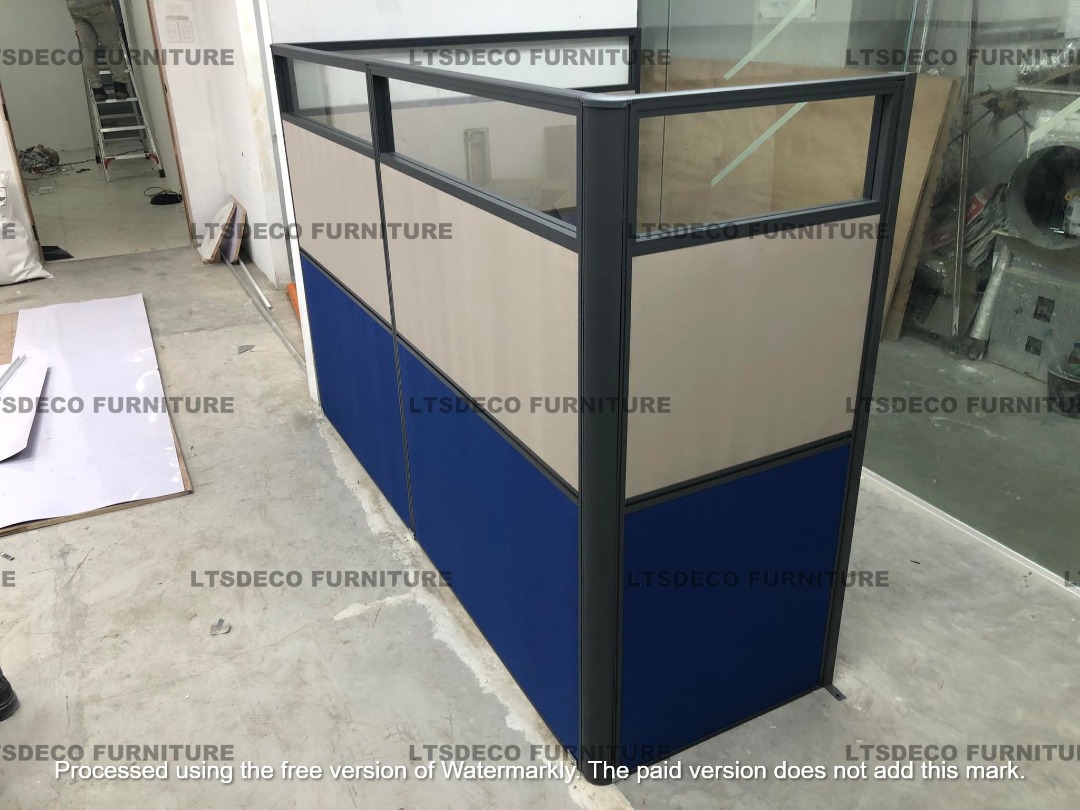 MADE TO ORDER HIGH PANEL WORKSTATION OFFICE PARTITIONS on Carousell