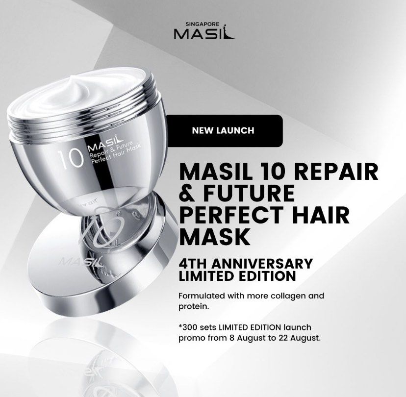 MASIL Limited Silver Edition set, Beauty & Personal Care, Hair on Carousell