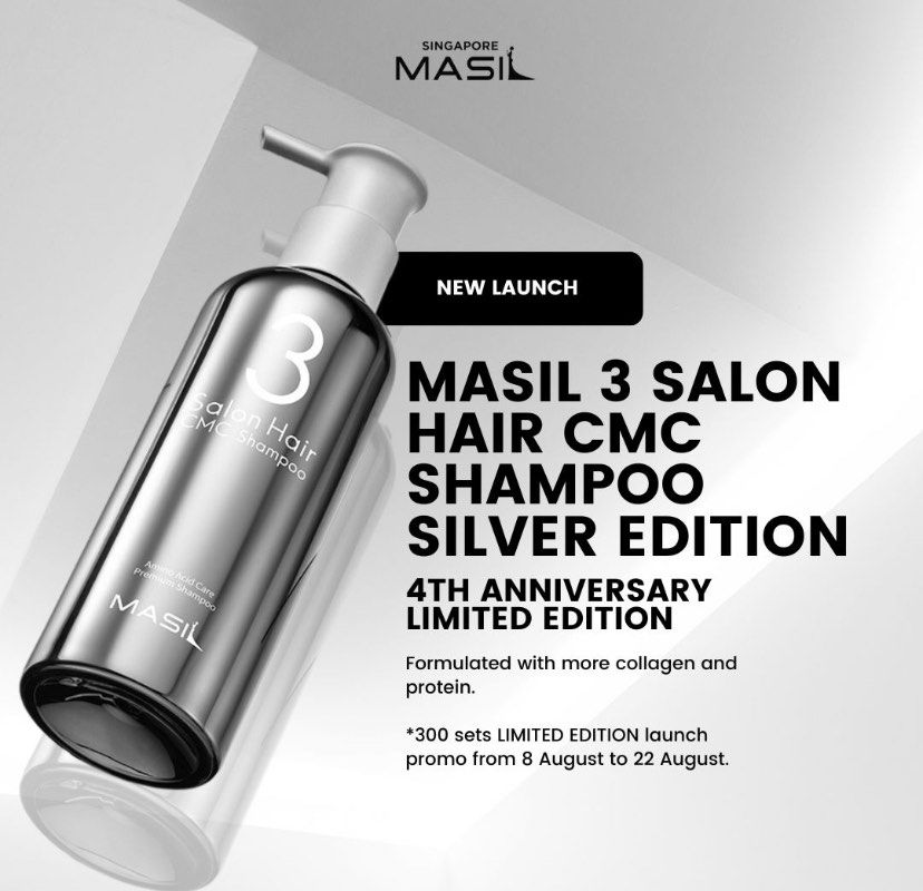 MASIL Limited Silver Edition set, Beauty & Personal Care, Hair on Carousell