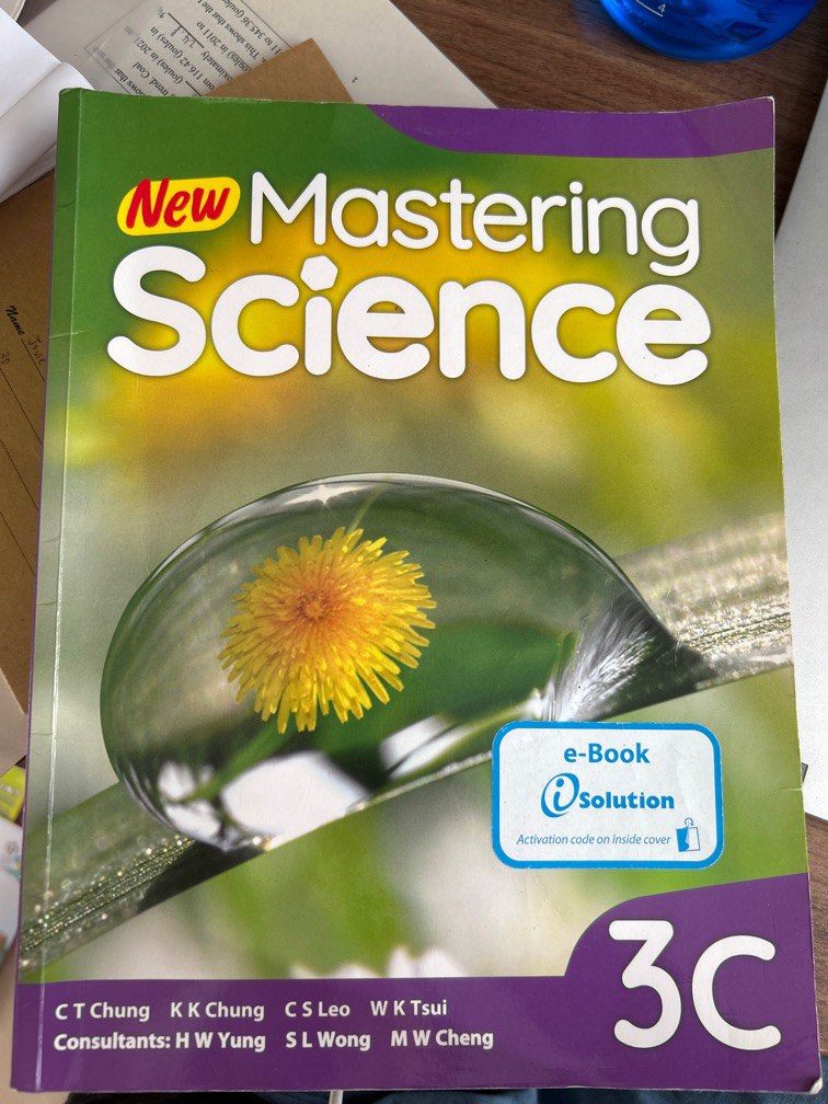 Mastering Science 3C, 興趣及遊戲, 書本 & 文具, 教科書 - Carousell