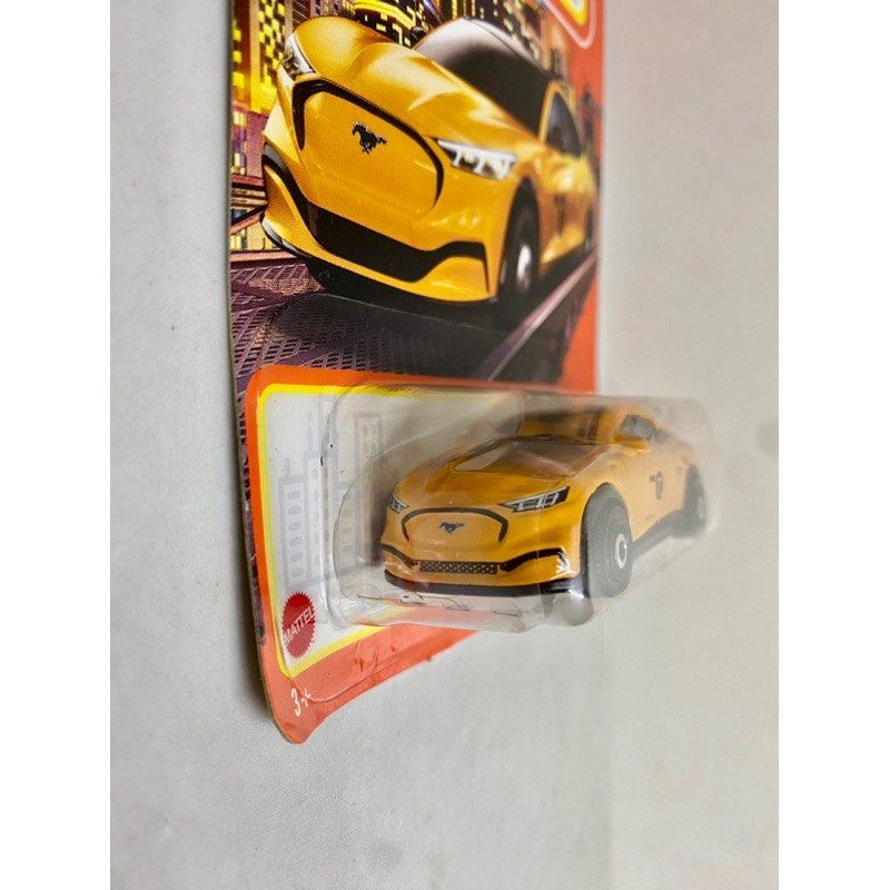 MBX Matchbox 2021 FORD MUSTANG MACH E Orange Electric Vehicle SUV CUV ...