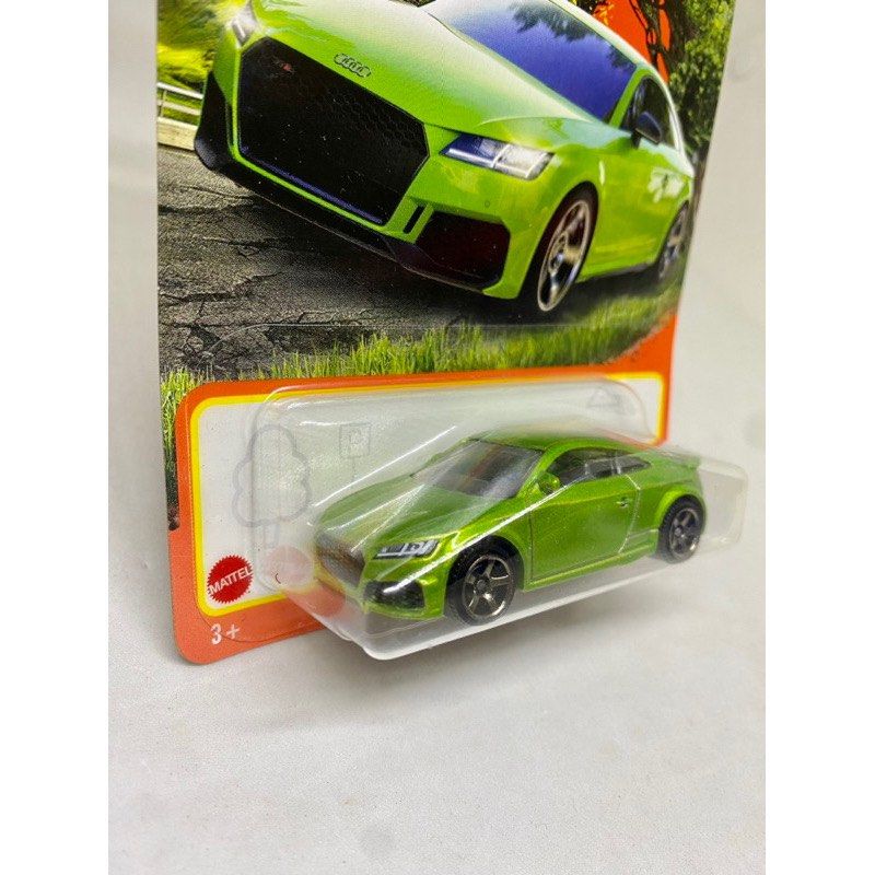 MBX Matchbox AUDI TT RS COUPE Metallic Light Green 70 th Racing Sports ...