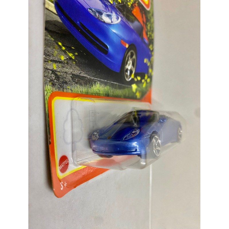 MBX Matchbox PORSCHE 911 CARRERA CABRIOLET Metallic Blue Convertible ...
