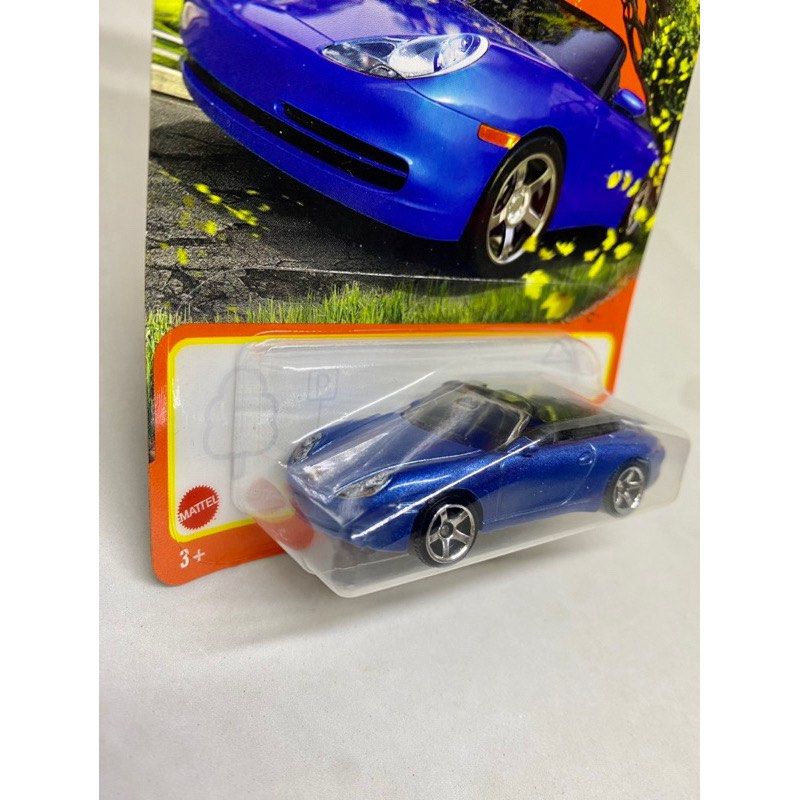 MBX Matchbox PORSCHE 911 CARRERA CABRIOLET Metallic Blue Convertible ...